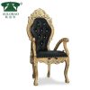 High Back Crown Royal Throne Chair Wedding Aulobao