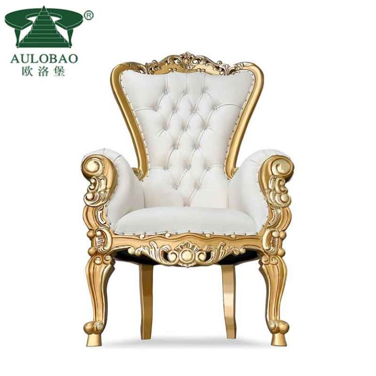 Royal Queen Princess Throne Chair With Arm Aulobao