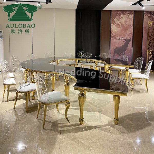 Serpentine Table Seating - Aulobao Aulobao Furniture