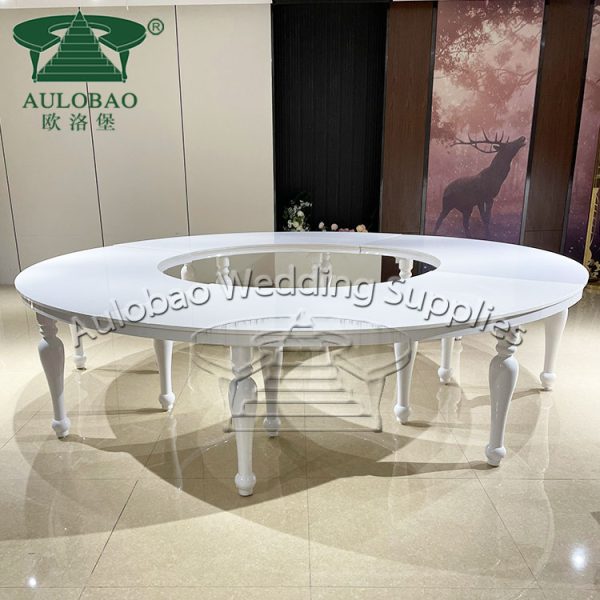 Half Moon Tables Wedding - Aulobao Aulobao Furniture
