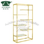 Gold Bar Shelf Aulobao Wedding Furniture
